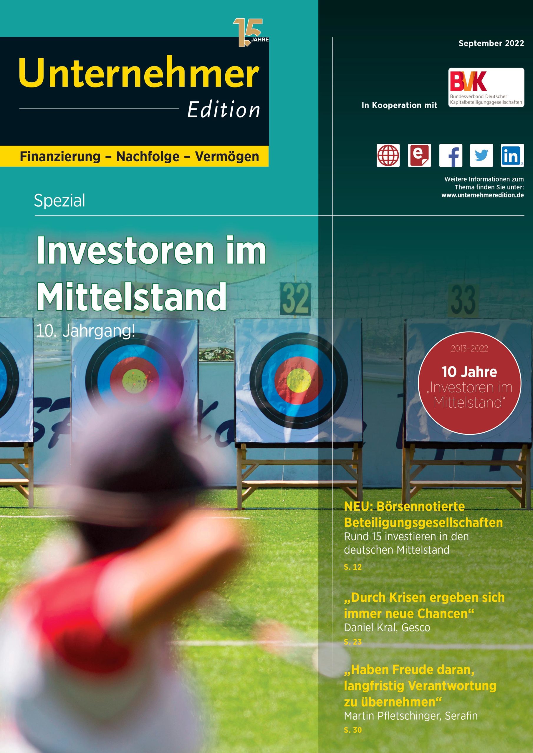 Unternehmeredition Ausgabe 01- 2021: Unternehmensnachfolge